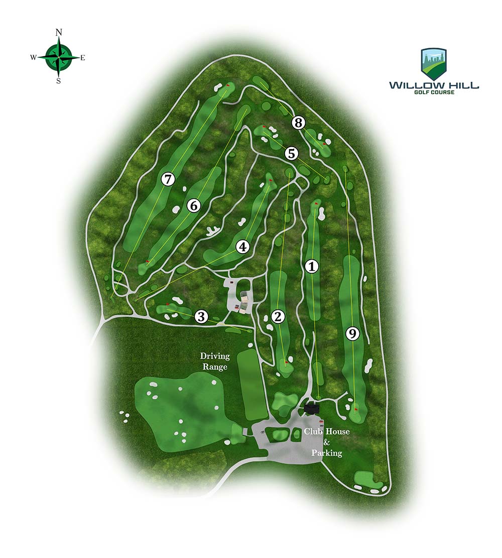 Course Information - Willow Hill Golf Course