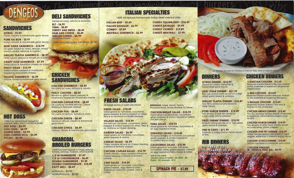 Dine With Us - Willow Hill Golf Course
